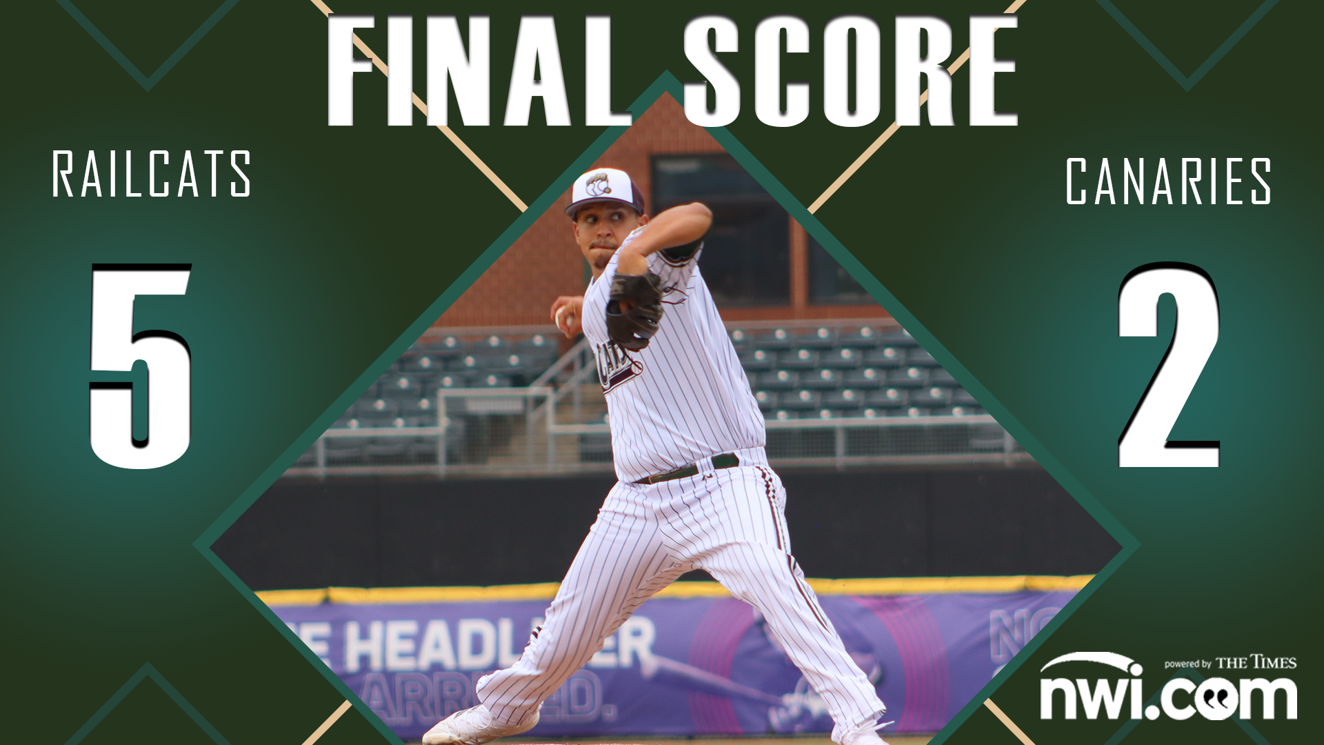 RailCats Silence Canaries to Seal Series Win