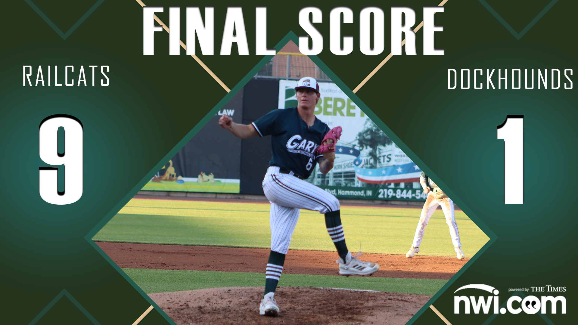 RailCats Rout DockHounds to Cap Off Fourth of July Festivities