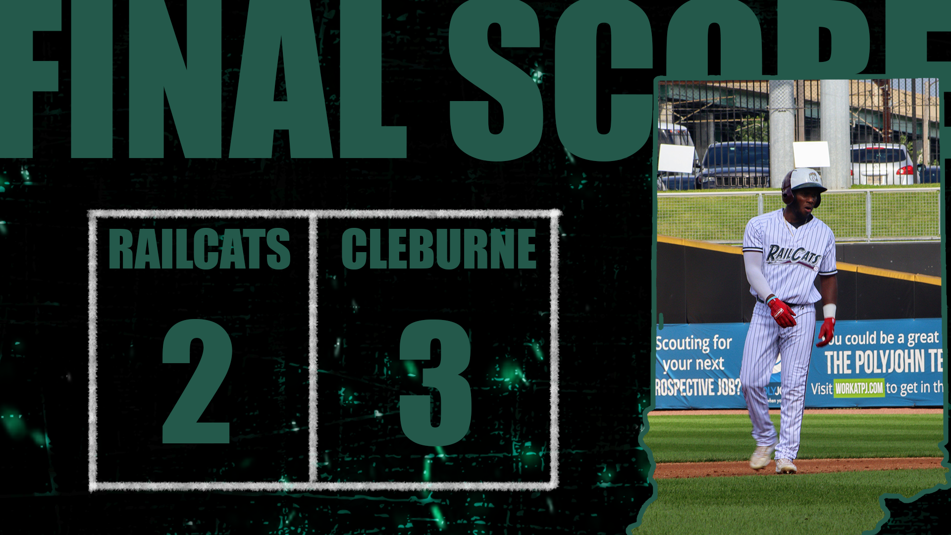 RailCats Rallies Fall Short Against Railroaders