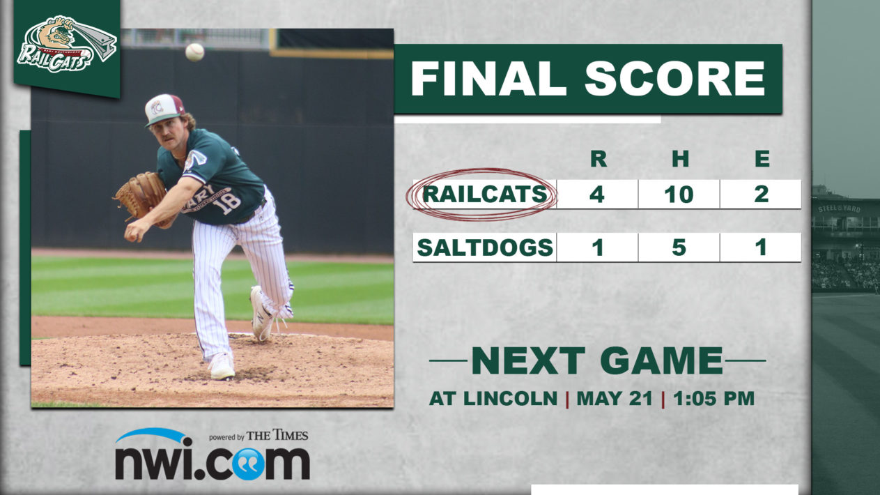 Early Offense, Lockdown Pitching Propel RailCats to Victory