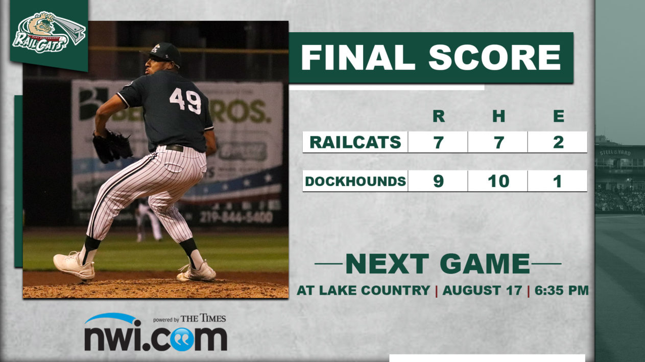 Valiant RailCats Comeback Comes Up Just Short Against DockHounds