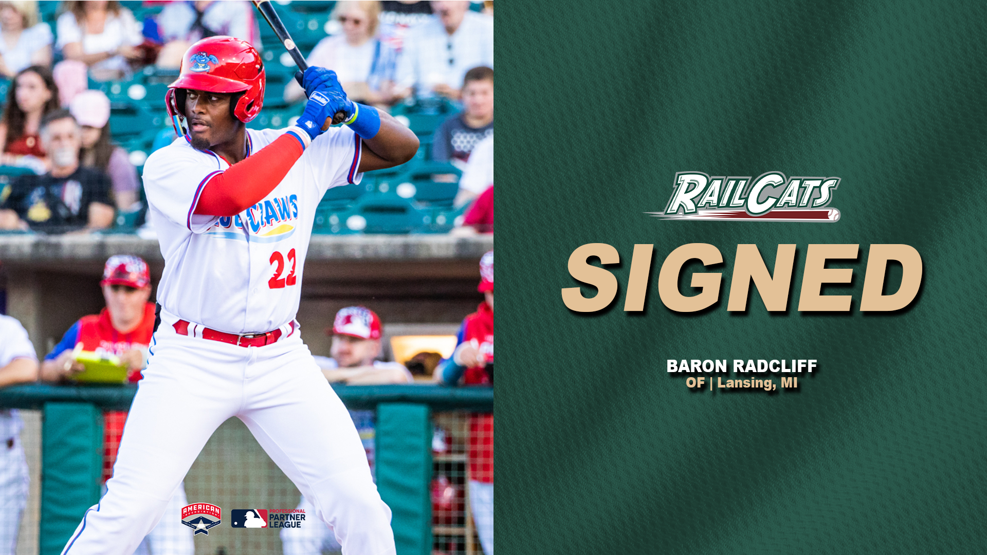 RailCats Sign Former Phillies Prospect