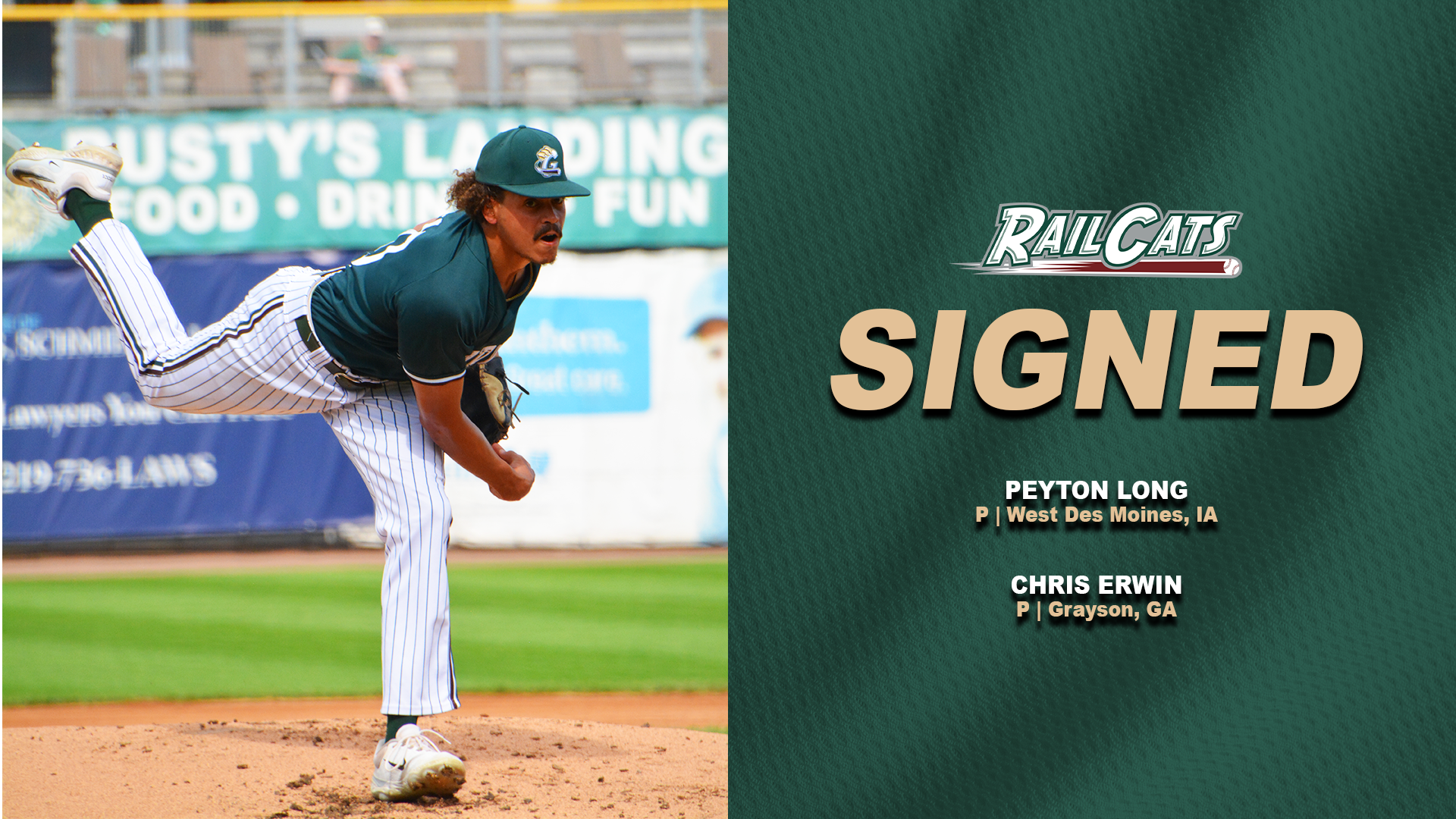 Two Pitcher of the Week Winners Resign with RailCats