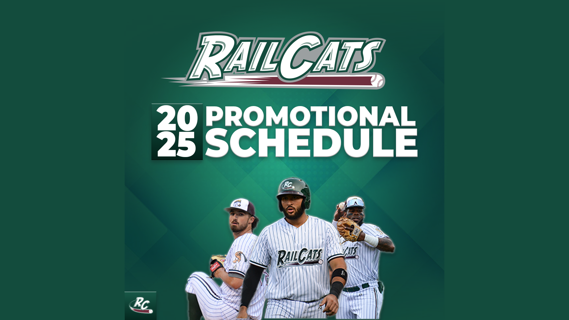 RailCats 2025 Promotional Schedule