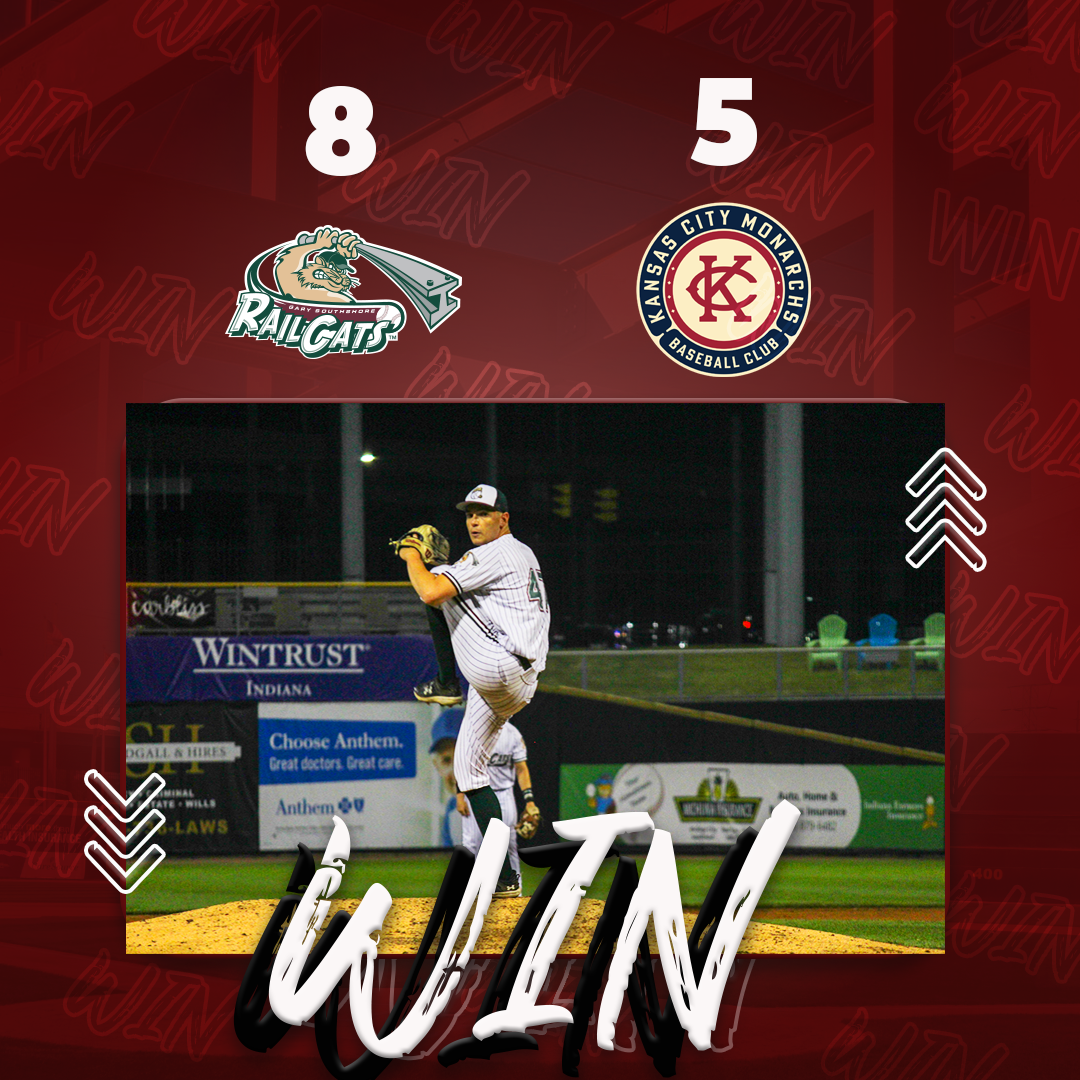 3-Run 8th Pushes RailCats Passed Kansas City
