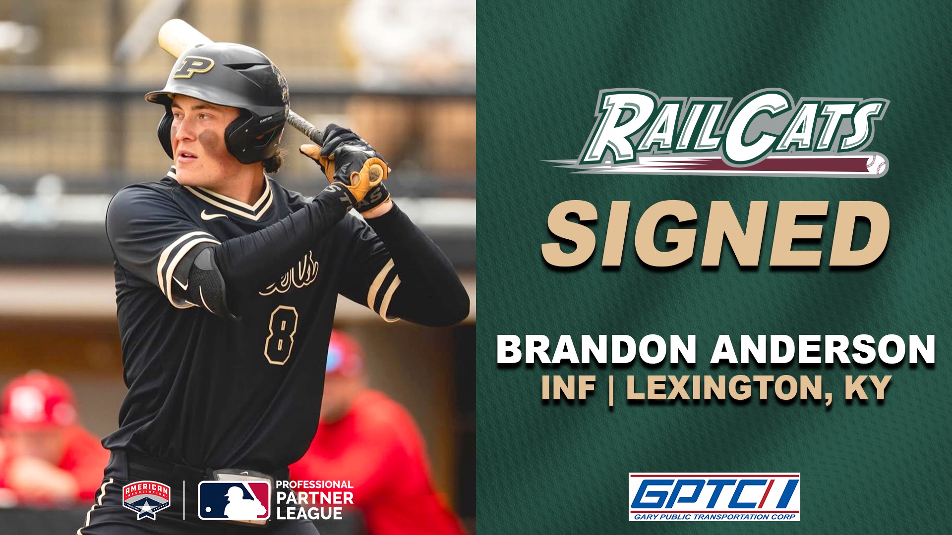 Former Boilermaker Becomes Newest RailCat