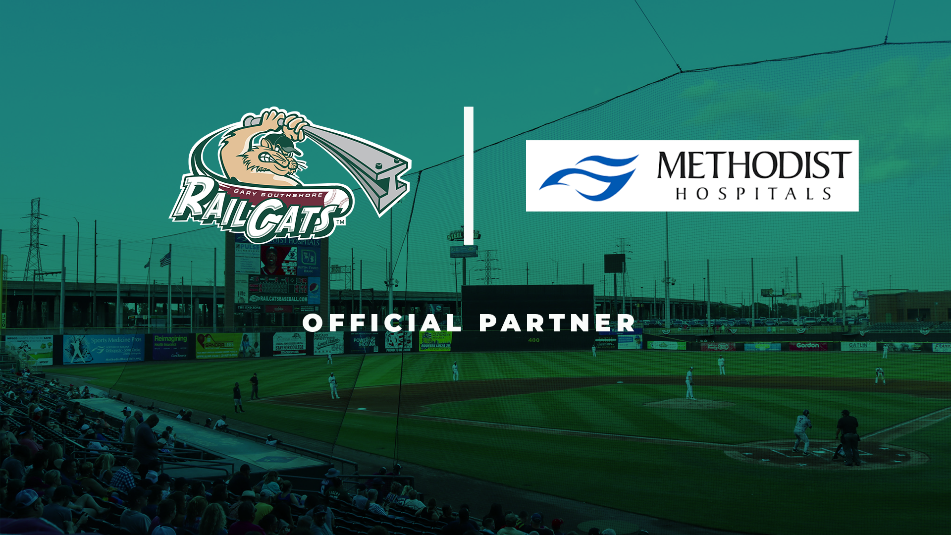 RailCats Renew Long-Standing Partnership with Methodist Hospitals